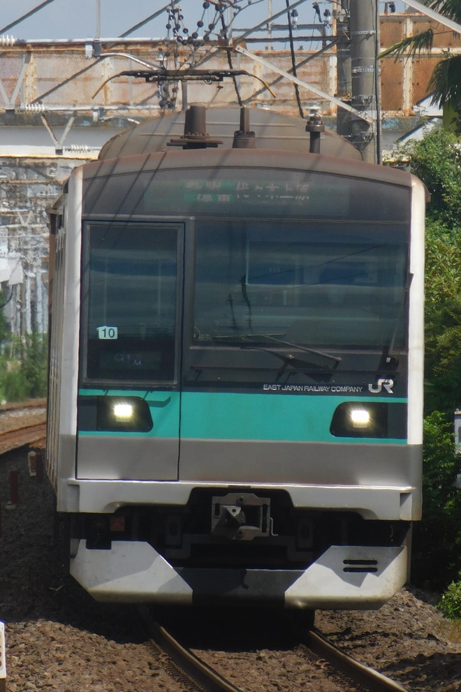 松戸車両センター本区 E233系 マト10編成 の写真 |鉄道写真投稿サイトTrain-Directory