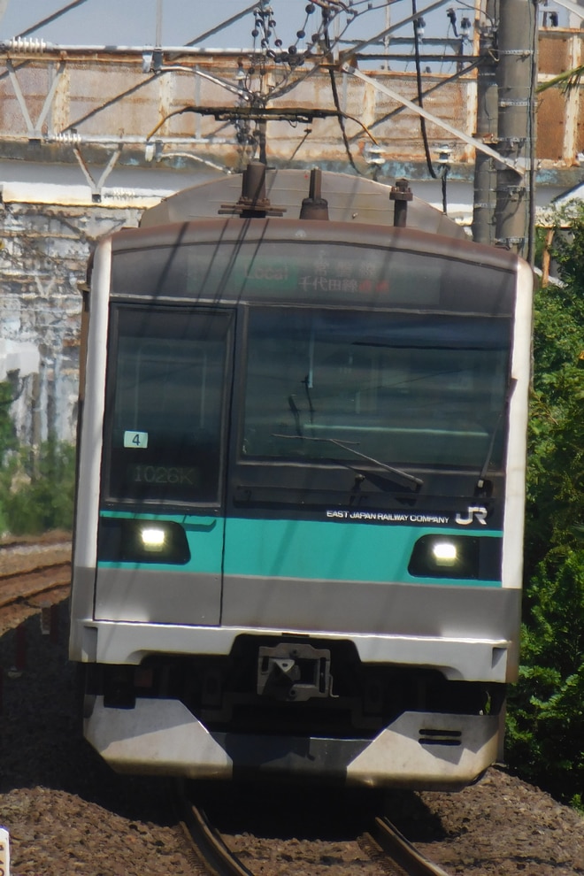 松戸車両センター本区 E233系 マト4編成 の写真 |鉄道写真投稿サイトTrain-Directory
