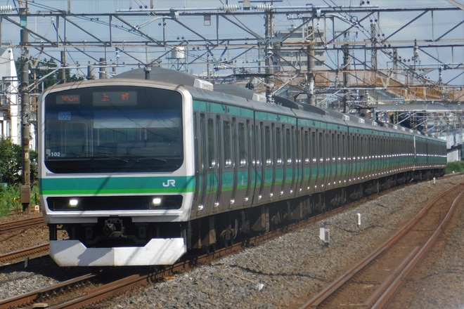 松戸車両センター本区 E231系 マト102編成 の写真 |鉄道写真投稿サイトTrain-Directory