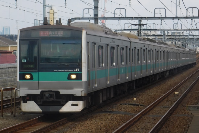 松戸車両センター本区 E233系 マト18編成 の写真 |鉄道写真投稿サイトTrain-Directory
