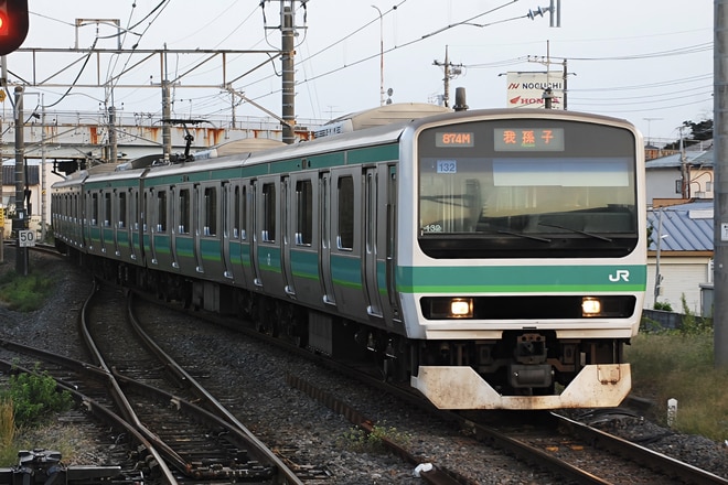 松戸車両センター本区 E231系 マト132編成 の写真 |鉄道写真投稿サイトTrain-Directory