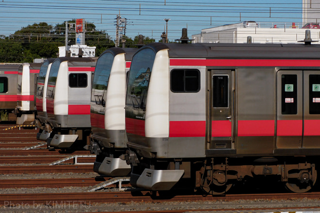 京葉車両センター E233系5000番台 の写真 |鉄道写真投稿サイトTrain-Directory