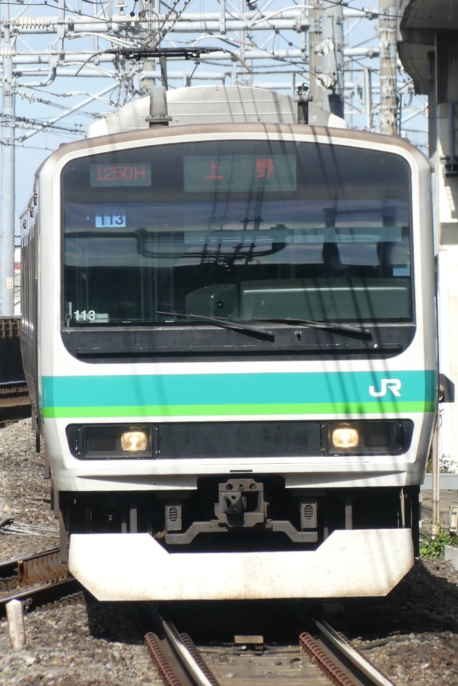 松戸車両センター本区 E231系 マト113編成 の写真 |鉄道写真投稿サイトTrain-Directory