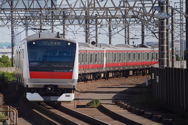 京葉車両センター E233系 ケヨ554編成 の写真 |鉄道写真投稿サイトTrain-Directory