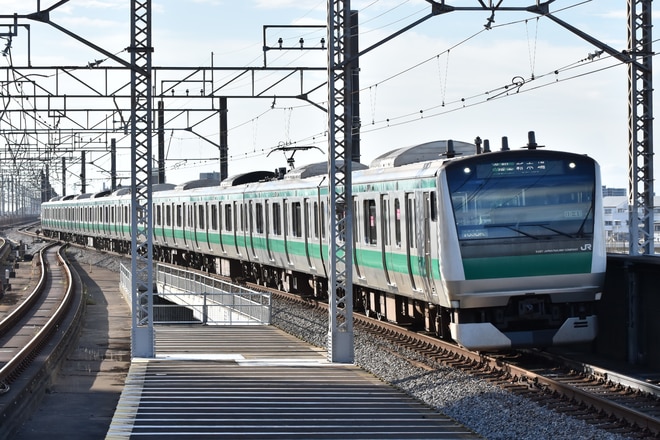 川越車両センター E233系 ハエ111編成 の写真 |鉄道写真投稿サイトTrain-Directory