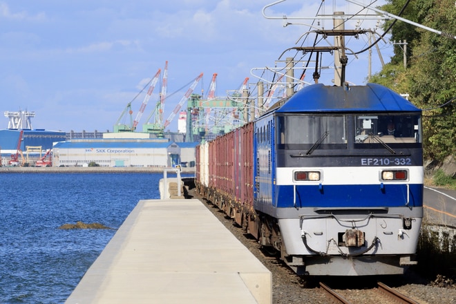 吹田機関区 EF210 332 の写真 |鉄道写真投稿サイトTrain-Directory