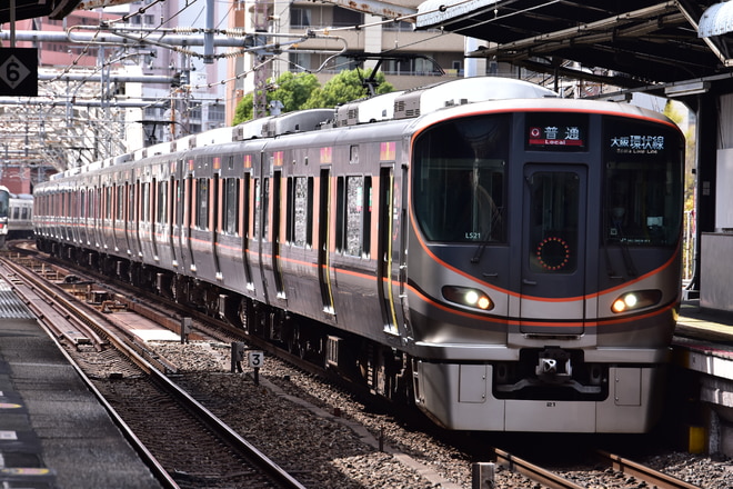 吹田総合車両所森ノ宮支所 323系 LS21編成 の写真 |鉄道写真投稿サイトTrain-Directory