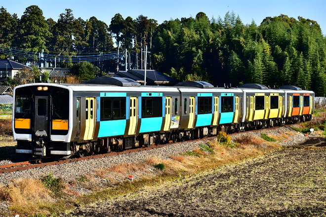 水郡線営業所 キハE130系 の写真 |鉄道写真投稿サイトTrain-Directory