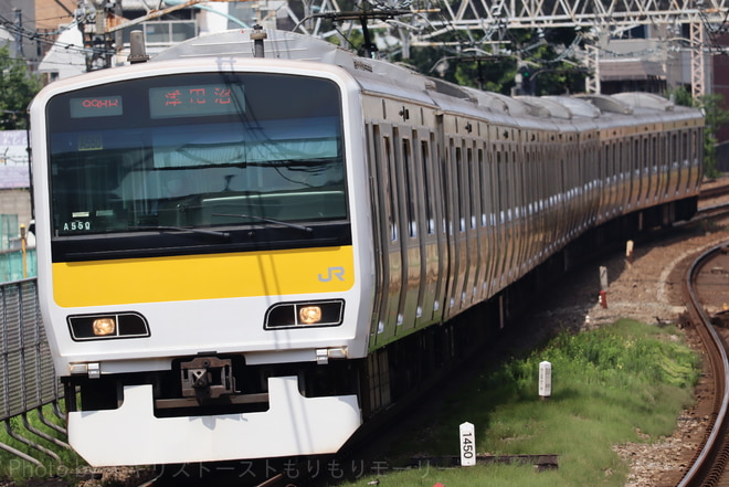 三鷹車両センター E231系500番台 ミツA550編成 の写真 |鉄道写真投稿サイトTrain-Directory