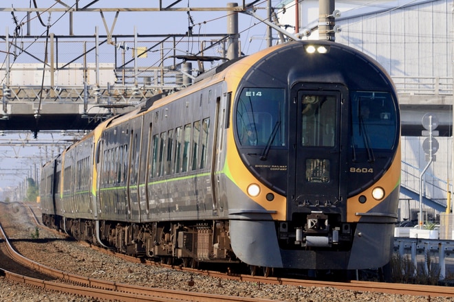 松山運転所 8600系 E14編成 の写真 |鉄道写真投稿サイトTrain-Directory