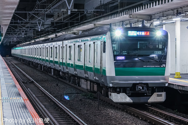 川越車両センター E233系7000番台 ハエ137編成 の写真 |鉄道写真投稿サイトTrain-Directory