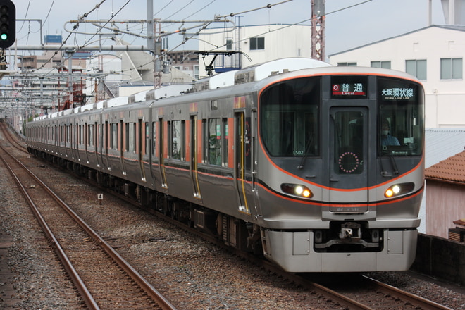 吹田総合車両所森ノ宮支所 323系 LS02編成 の写真 |鉄道写真投稿サイトTrain-Directory
