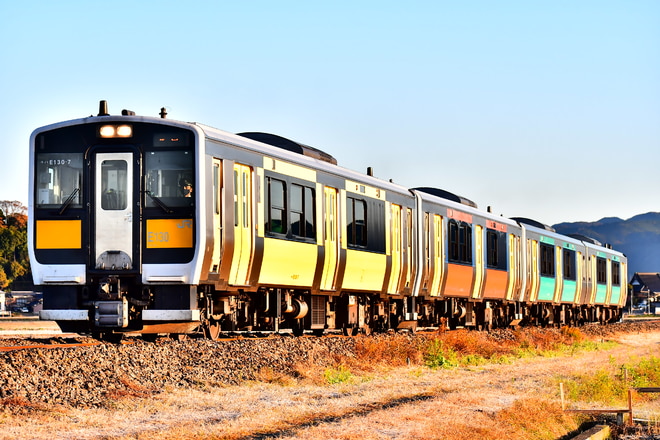 水郡線営業所 キハE130系 キハE131-7編成 の写真 |鉄道写真投稿サイトTrain-Directory