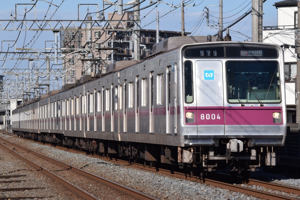 メトロ8000系8104F(8104編成)の編成データ、編成表、ニュース、写真|2nd-train