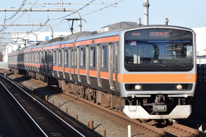京葉車両センター E231系 ケヨMU22編成 の写真 |鉄道写真投稿サイトTrain-Directory