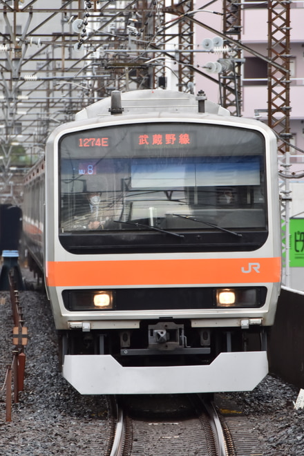 京葉車両センター E231系 ケヨMU8編成 の写真 |鉄道写真投稿サイトTrain-Directory