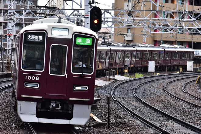 西宮車庫 1000系 1008F の写真 |鉄道写真投稿サイトTrain-Directory