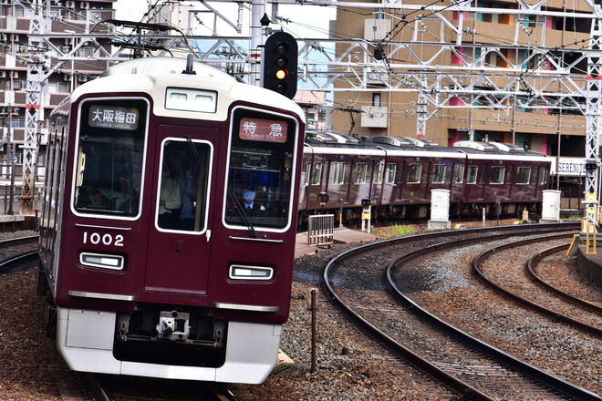 西宮車庫 1000系 1002F の写真 |鉄道写真投稿サイトTrain-Directory