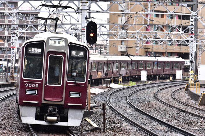 西宮車庫 9000系 9006F の写真 |鉄道写真投稿サイトTrain-Directory