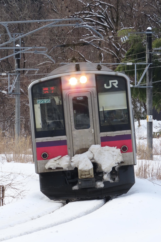 秋田総合車両センター南秋田センター 701系 N20編成 の写真 |鉄道写真投稿サイトTrain-Directory