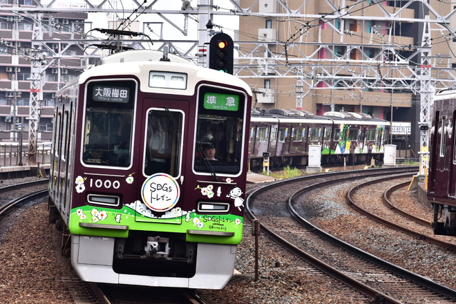 西宮車庫 1000系 1000F の写真 |鉄道写真投稿サイトTrain-Directory