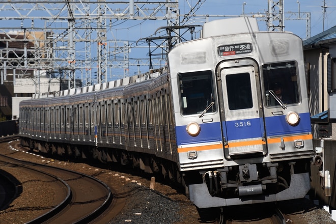 住ノ江検車区 3000系 3515F の写真 |鉄道写真投稿サイトTrain-Directory