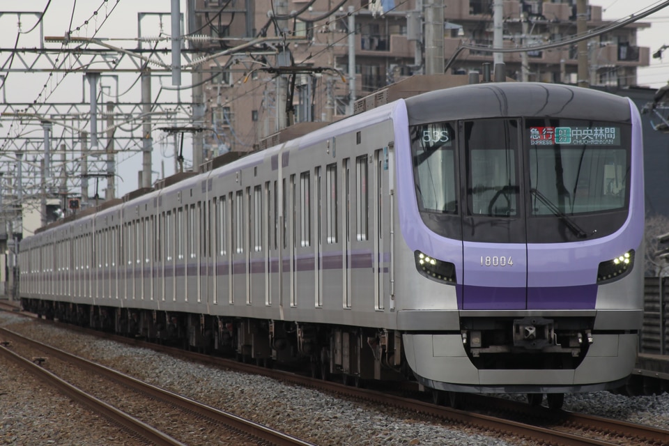 メトロ18000系18104F(18104編成)の編成データ、編成表、ニュース、写真|2nd-train