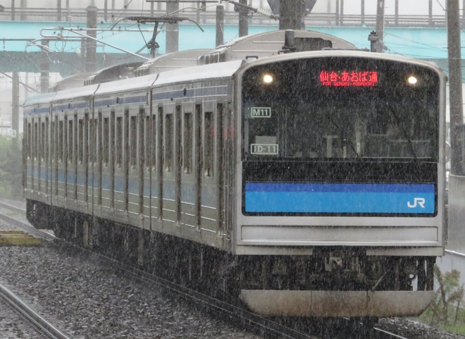 仙台車両センター宮城野派出所 205系 センM11編成 の写真 |鉄道写真投稿サイトTrain-Directory