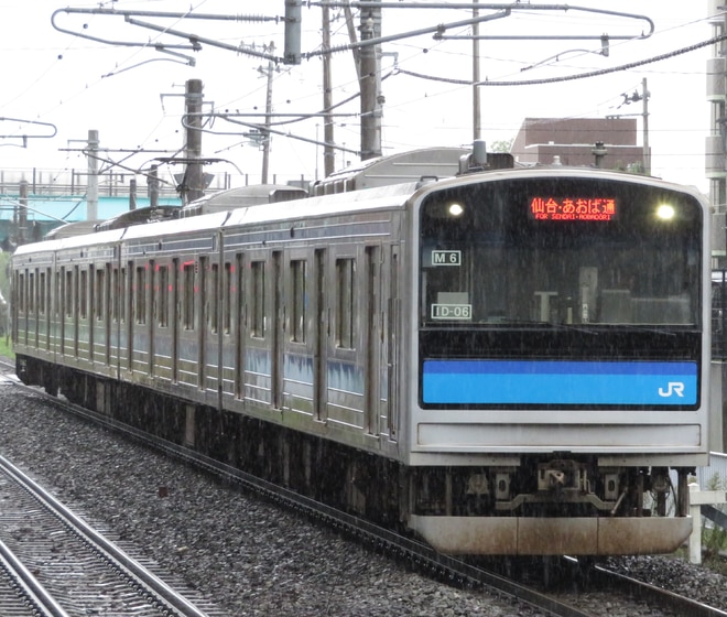 仙台車両センター宮城野派出所 205系 センM6編成 の写真 |鉄道写真投稿サイトTrain-Directory