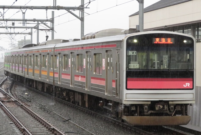 仙台車両センター宮城野派出所 205系 センM4編成 の写真 |鉄道写真投稿サイトTrain-Directory