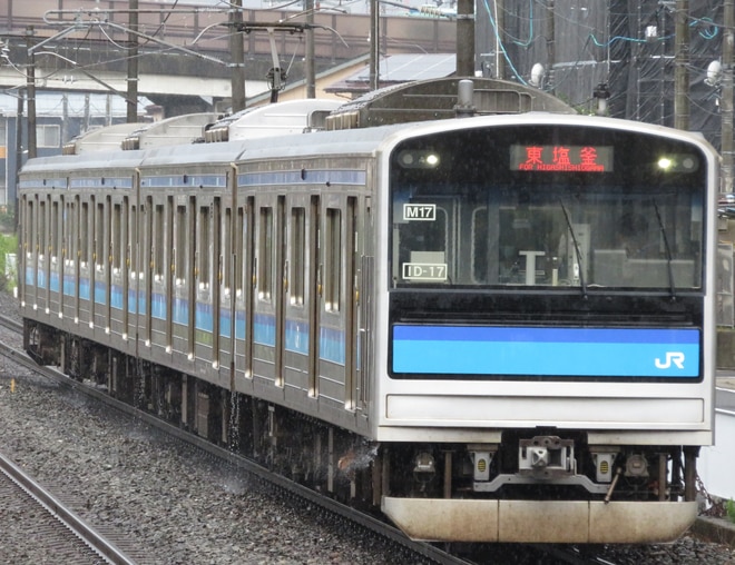 仙台車両センター宮城野派出所 205系 センM17編成 の写真 |鉄道写真投稿サイトTrain-Directory