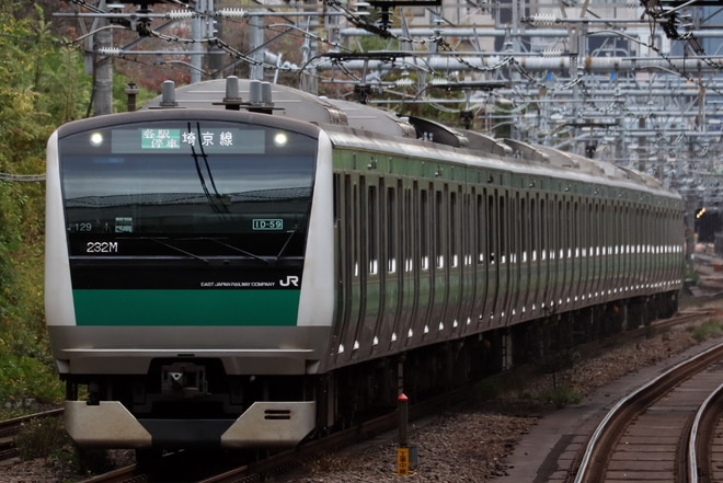 川越車両センター E233系 ハエ129編成 の写真 |鉄道写真投稿サイトTrain-Directory