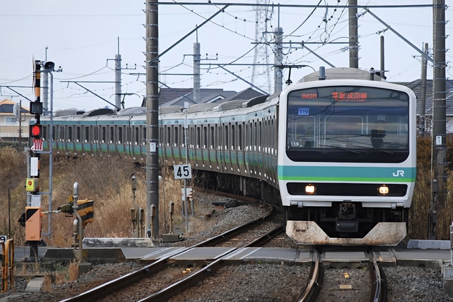 松戸車両センター本区 E231系 マト119編成 の写真 |鉄道写真投稿サイトTrain-Directory