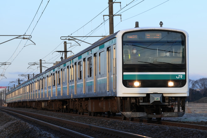 勝田車両センター E501系 カツK703編成 の写真 |鉄道写真投稿サイトTrain-Directory
