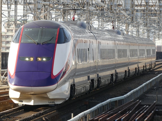 山形新幹線車両センター E3系 L55編成 の写真 |鉄道写真投稿サイトTrain-Directory