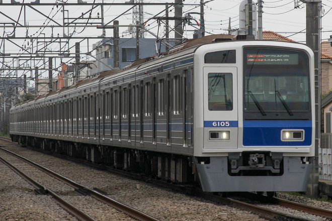 玉川上水車両管理所 6000系 6105F の写真 |鉄道写真投稿サイトTrain-Directory