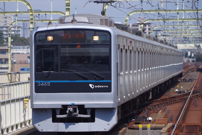 海老名検車区 3000形 3085×10 の写真 |鉄道写真投稿サイトTrain-Directory