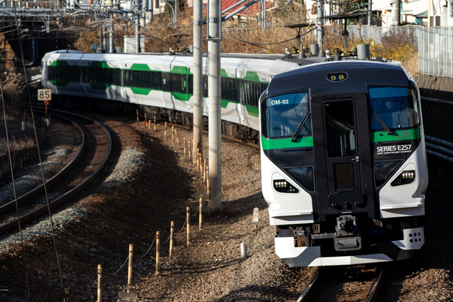 大宮総合車両センター東大宮センター E257系5000番台 の写真 |鉄道写真投稿サイトTrain-Directory