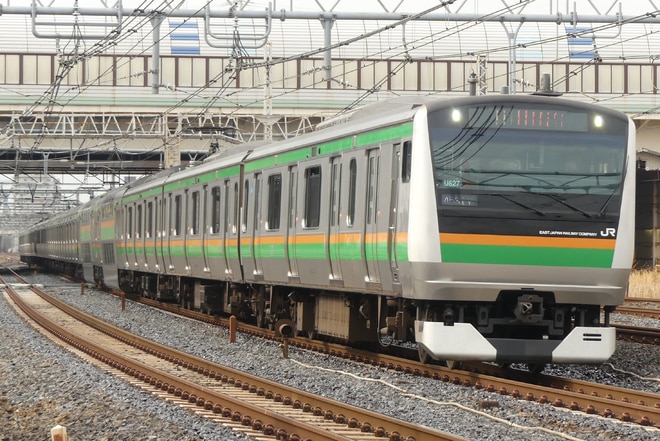小山車両センター E233系 ヤマU627編成 の写真 |鉄道写真投稿サイトTrain-Directory