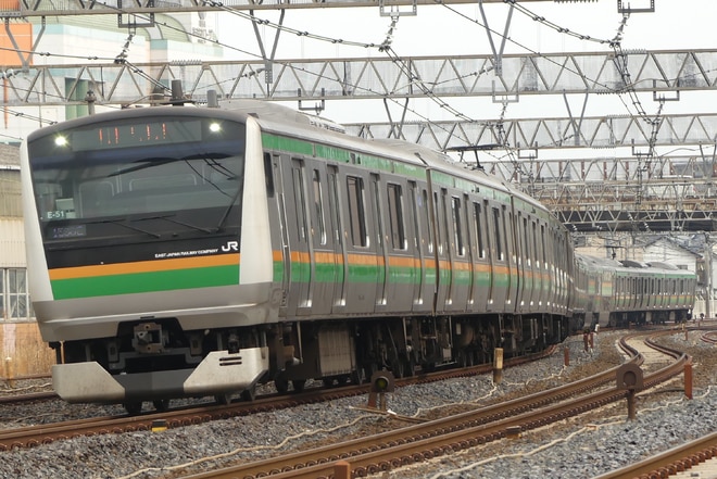 国府津車両センター E233系 コツE-51編成 の写真 |鉄道写真投稿サイトTrain-Directory