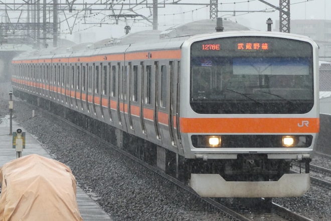 京葉車両センター E231系 ケヨMU22編成 の写真 |鉄道写真投稿サイトTrain-Directory