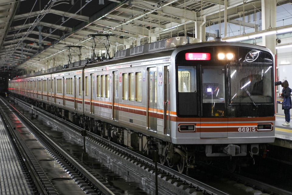 大阪メトロ66系66615F(66615編成)の編成データ、編成表、ニュース、写真|2nd-train