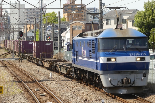 吹田機関区 EF210 115 の写真 |鉄道写真投稿サイトTrain-Directory