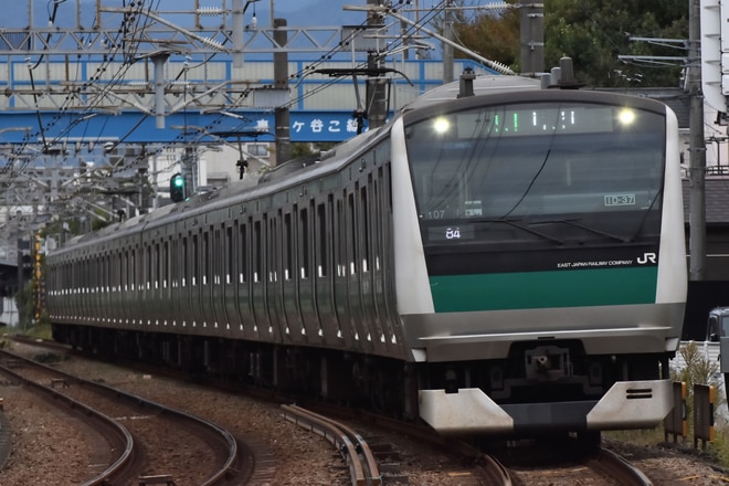 川越車両センター E233系 ハエ107編成 の写真 |鉄道写真投稿サイトTrain-Directory