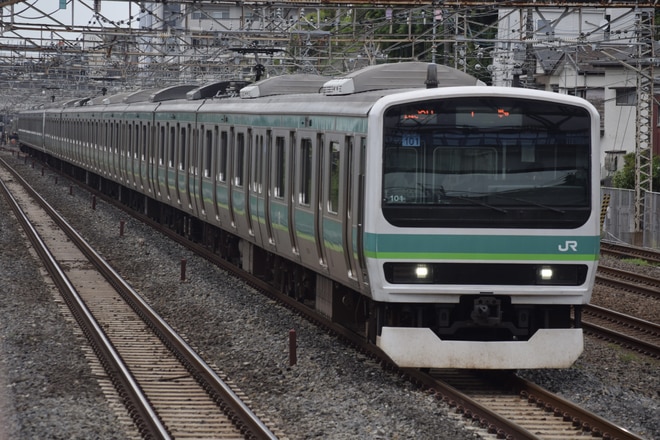 松戸車両センター本区 E231系 マト101編成 の写真 |鉄道写真投稿サイトTrain-Directory