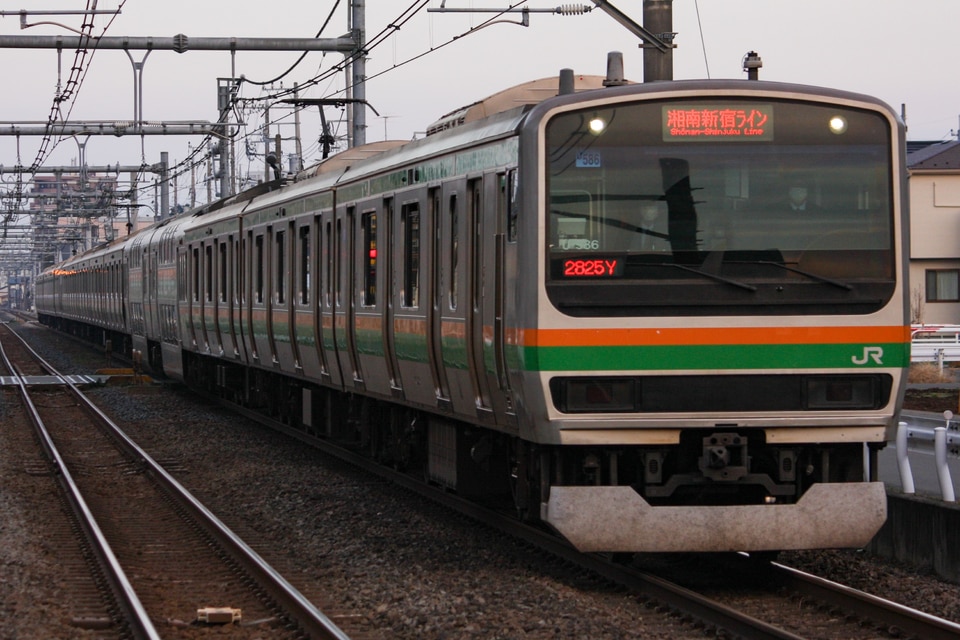 JR東E231系ヤマU586編成(U586編成)(U-586編成)の編成データ、編成表、ニュース、写真|2nd-train