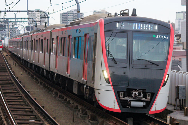 馬込検車場 5500形 5503F の写真 |鉄道写真投稿サイトTrain-Directory