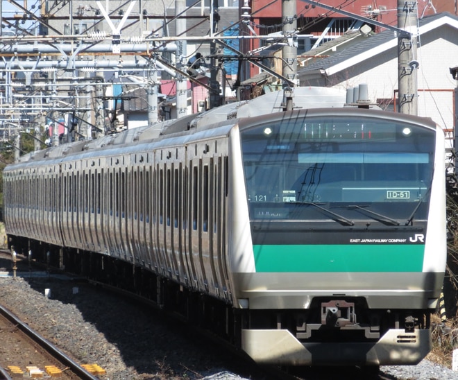 川越車両センター E233系 ハエ121編成 の写真 |鉄道写真投稿サイトTrain-Directory
