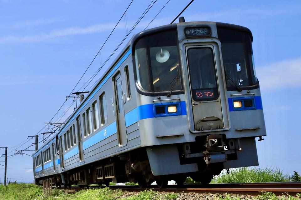 JR四7000系7002の編成データ、編成表、ニュース、写真|2nd-train
