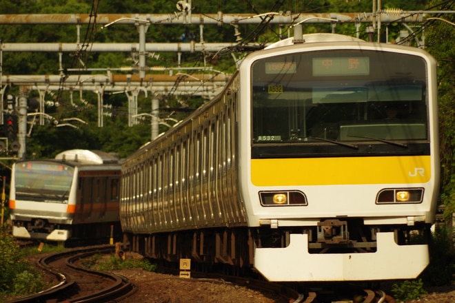三鷹車両センター E231系 ミツA532編成 の写真 |鉄道写真投稿サイトTrain-Directory